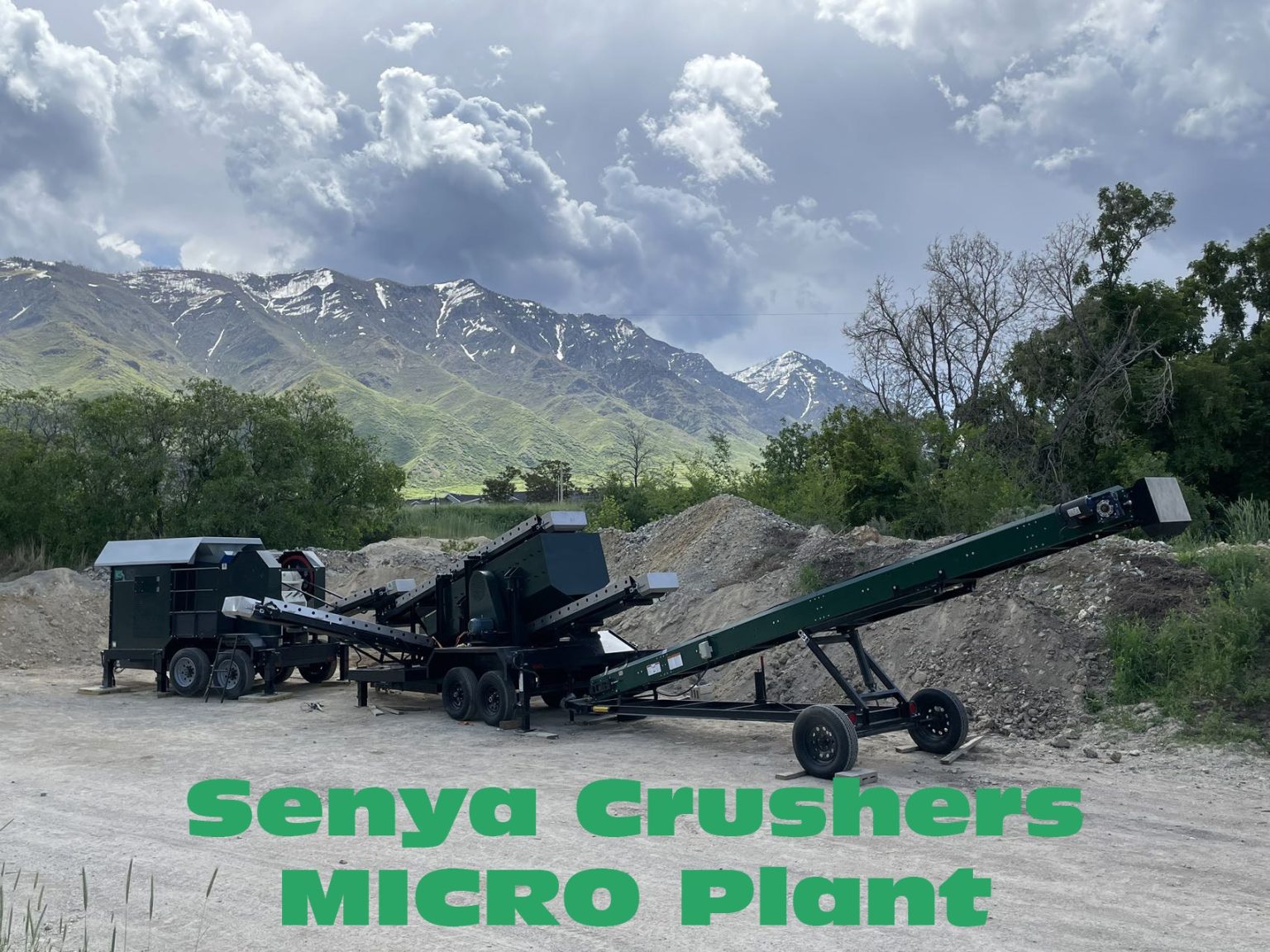 Small Portable Concrete & Rock Crushers | Senya Crushers
