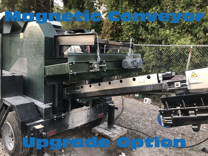 Magnetic Metals Removal Upgrade for Senya 3 Crusher