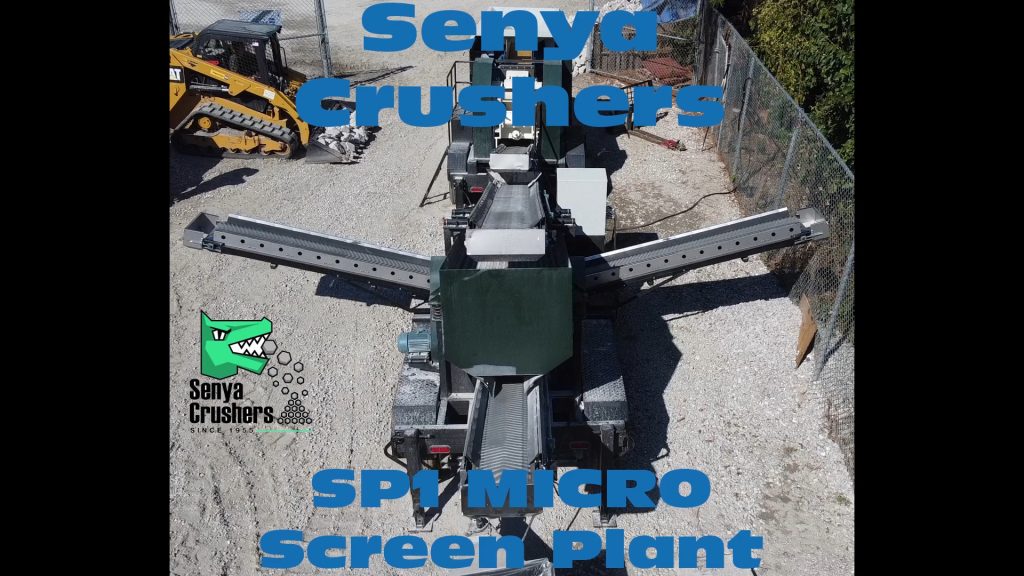 Micro Screen Plant for Portable Rock Crusher | Senya Crusher
