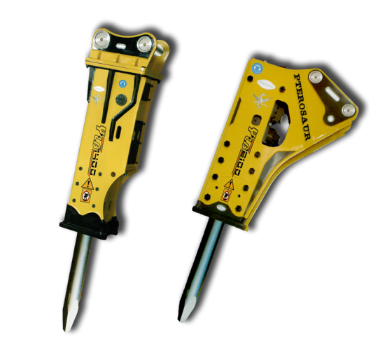 HYDRAULIC BREAKER HAMMER ATTACHMENTS