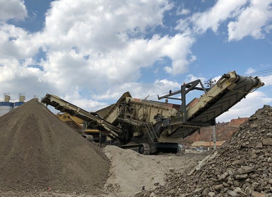 Portable Rock Crusher - Crawl Screen Plant | Senya Crushers