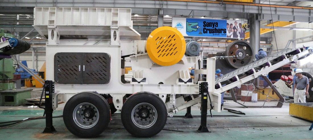 Senya 6 Portable Concrete Crusher | Senya Crushers
