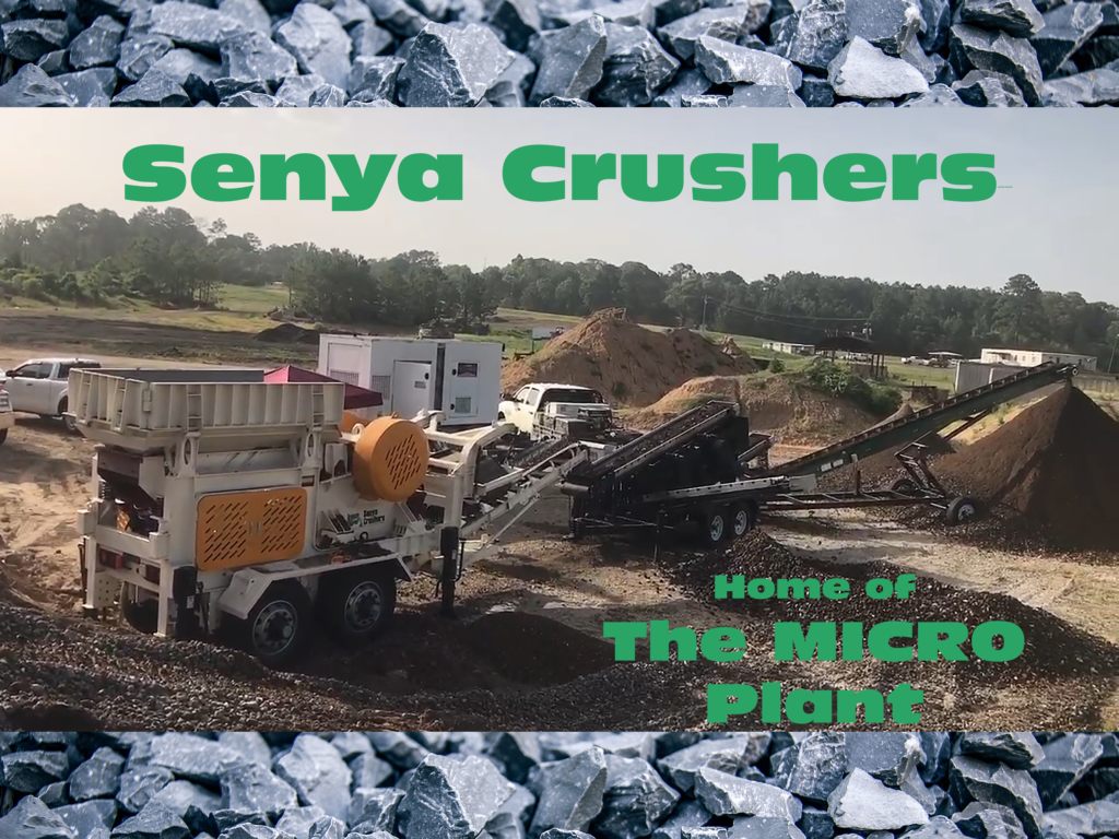 The Senya 6 MICRO Plant in action! - Senya Crushers